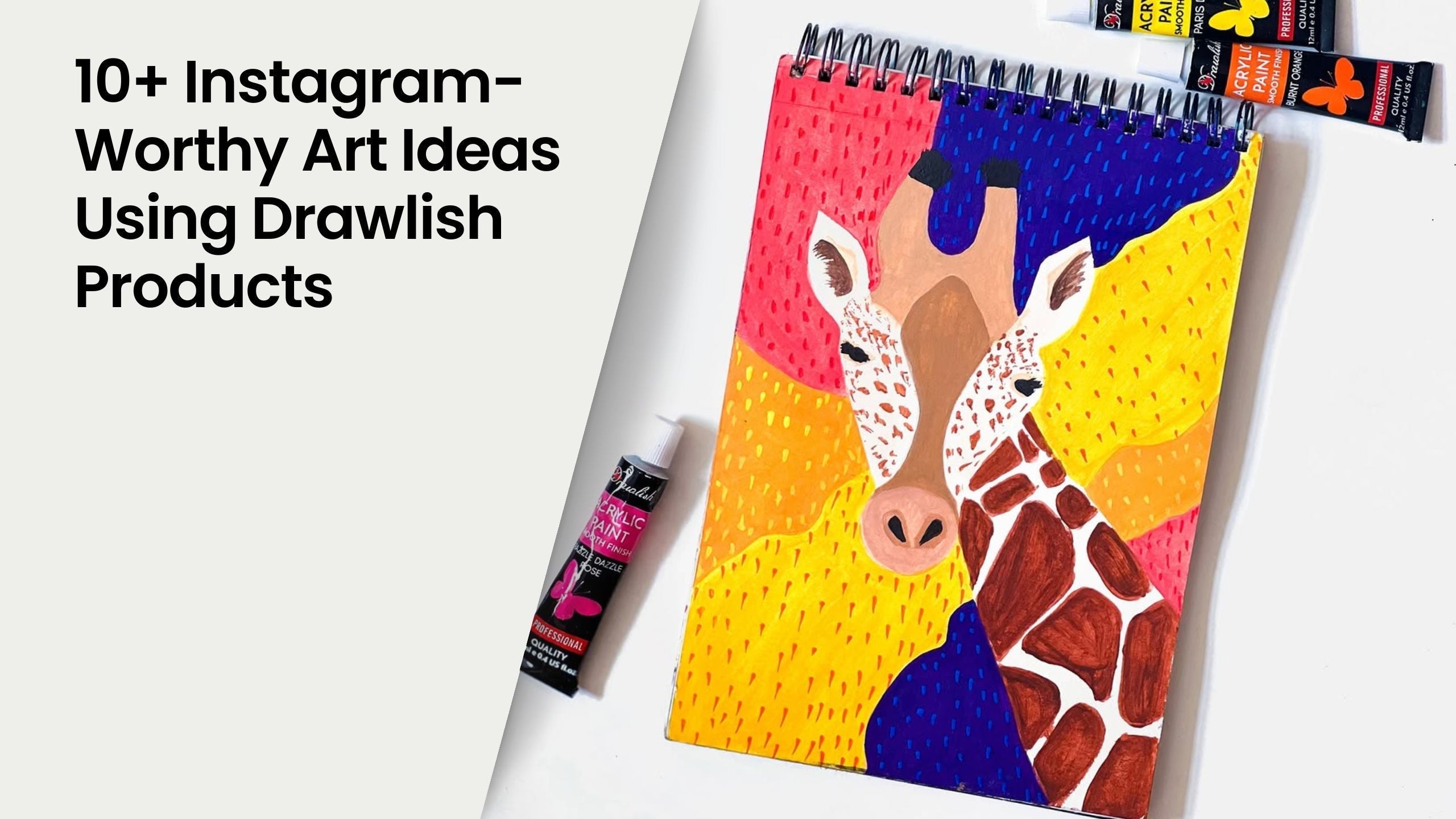 10+ Instagram-Worthy Art Ideas Using Drawlish Products