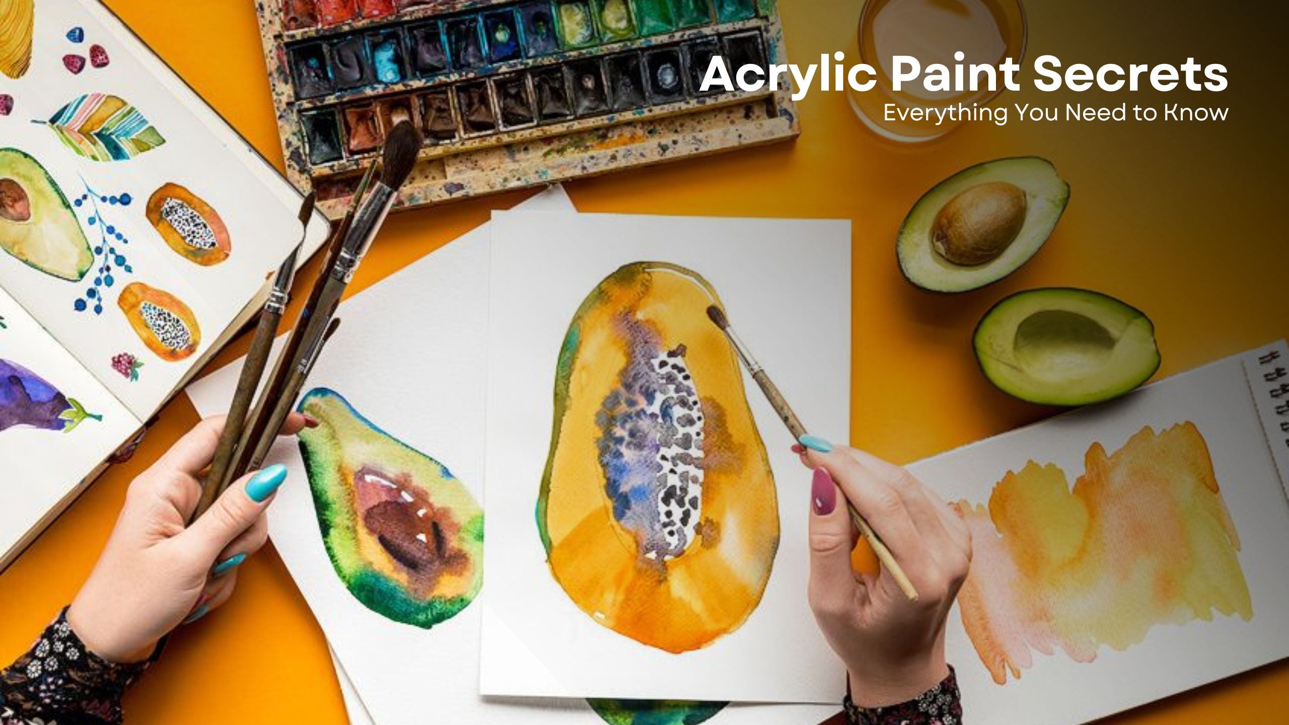 Acrylic Paint Secrets: Everything You Need to Know – Drawlish