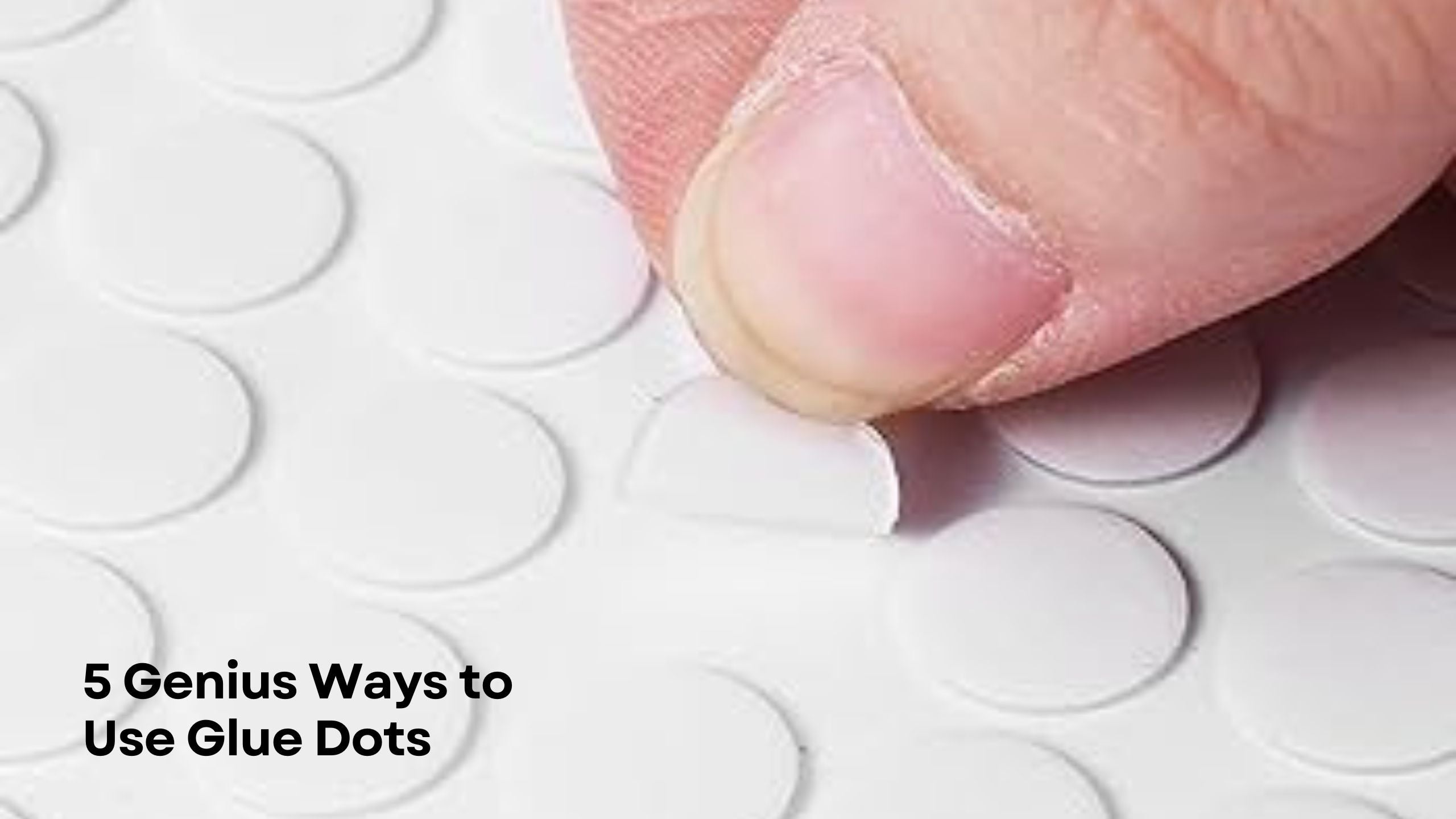 Glue Dots: 5 Genius Ways to Use for Crafts and DIY Projects – Drawlish