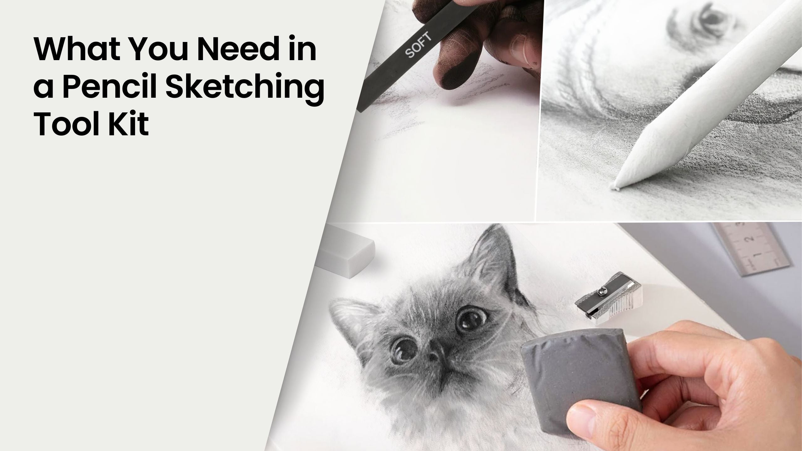 What You Need in a Pencil Sketching Tool Kit – Drawlish
